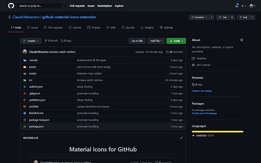 Material Icons for GitHub for Google Chrome - Extension Download Material Icons for GitHub for Google Chrome - Extension Download