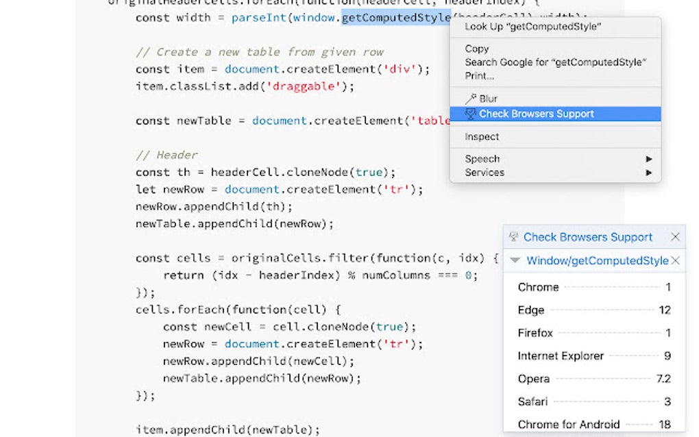 CheckBrowsersSupport for Google Chrome - Extension Download