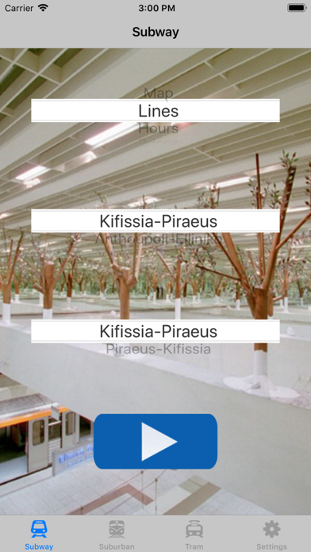 Μετρό Αθηνών Athens Metro para iPhone - Descargar