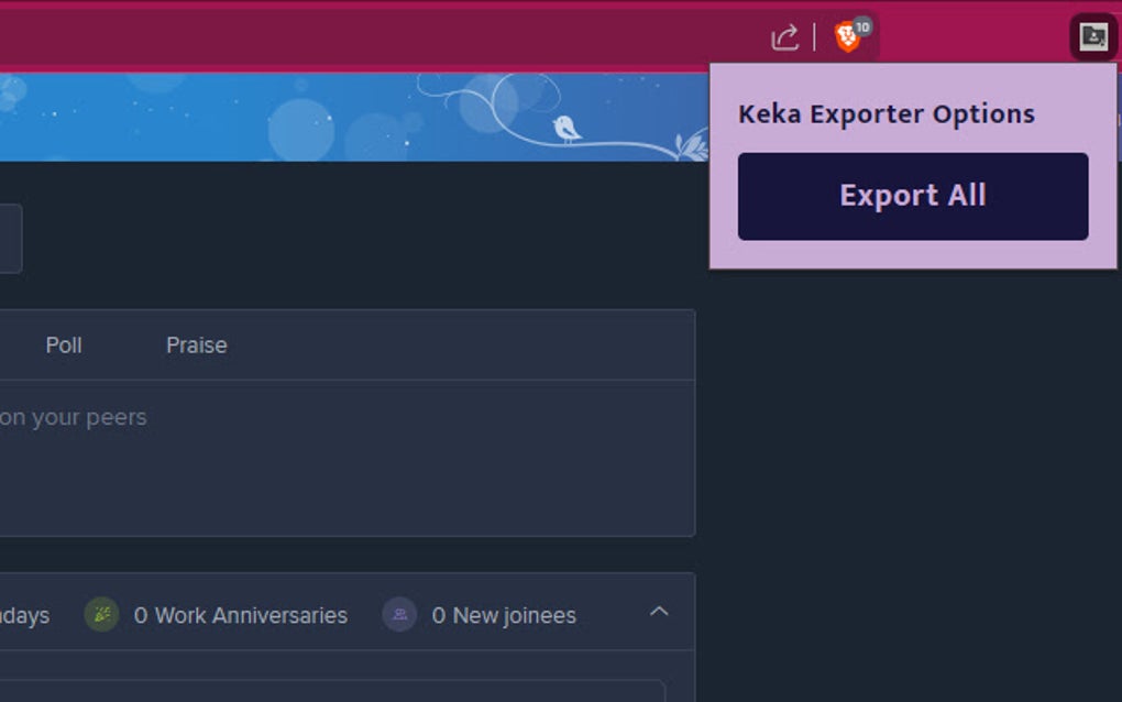 Export Keka Employees pour Google Chrome - Extension Télécharger
