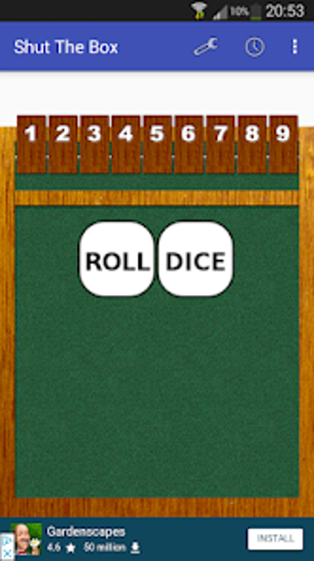 Shut The Box para Android - Descargar
