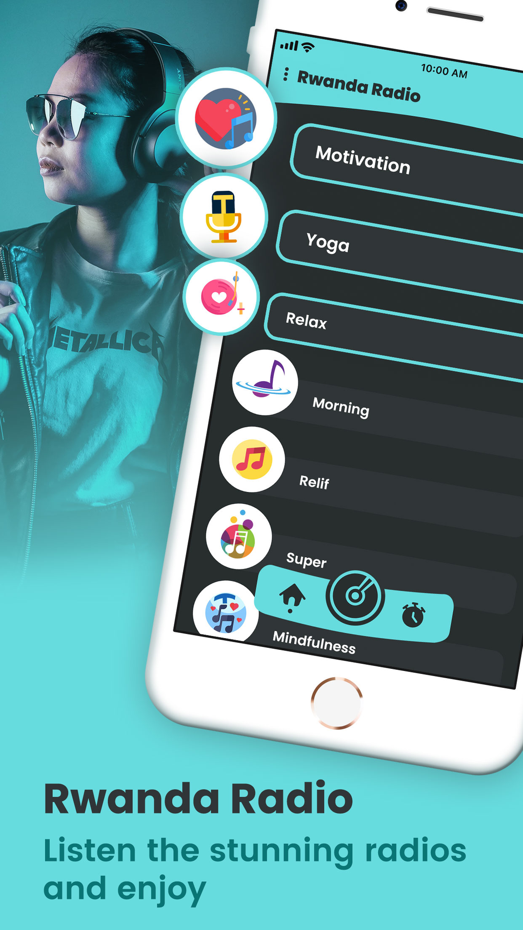 Rwanda Radio Stations for iPhone - Download