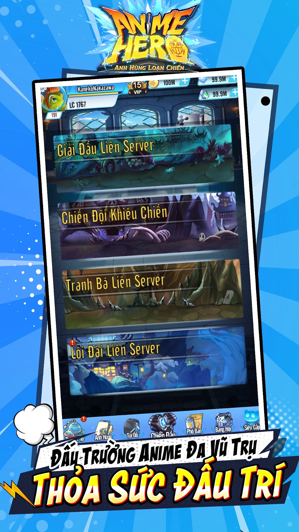 Anime Hero:Anh Hùng Loạn Chiến para Android - Descargar