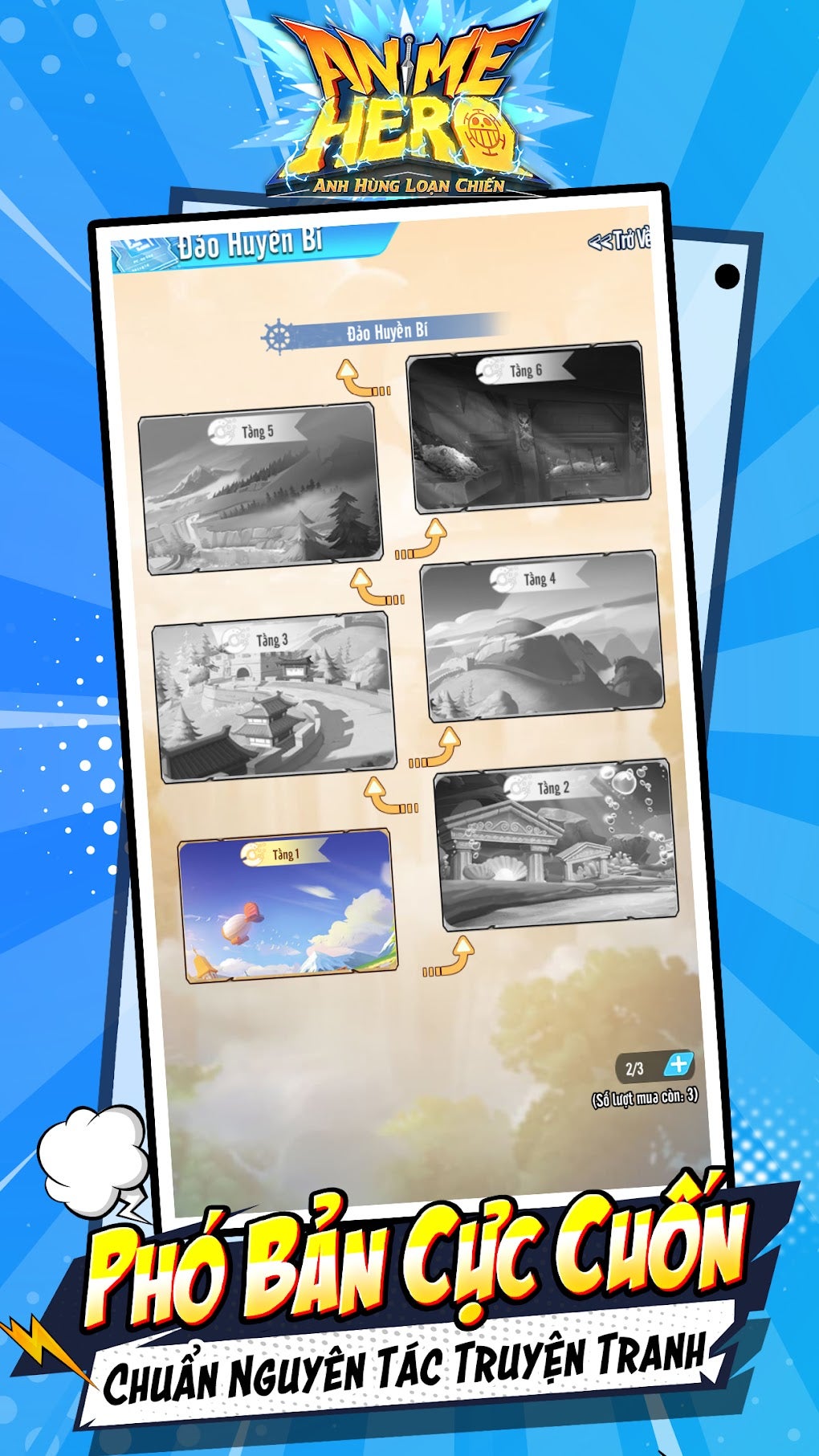 Anime Hero:Anh Hùng Loạn Chiến for Android - 無料・ダウンロード