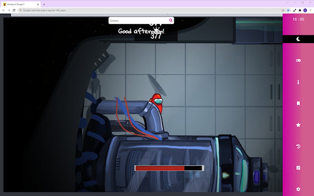 Among Us Escape 2 Game New Tab para Google Chrome - Extensión Descargar