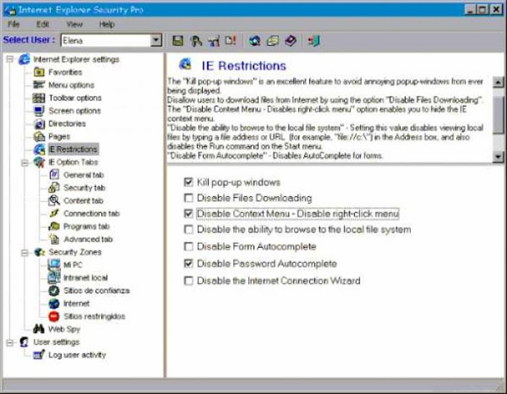 Internet Explorer Security - Descargar