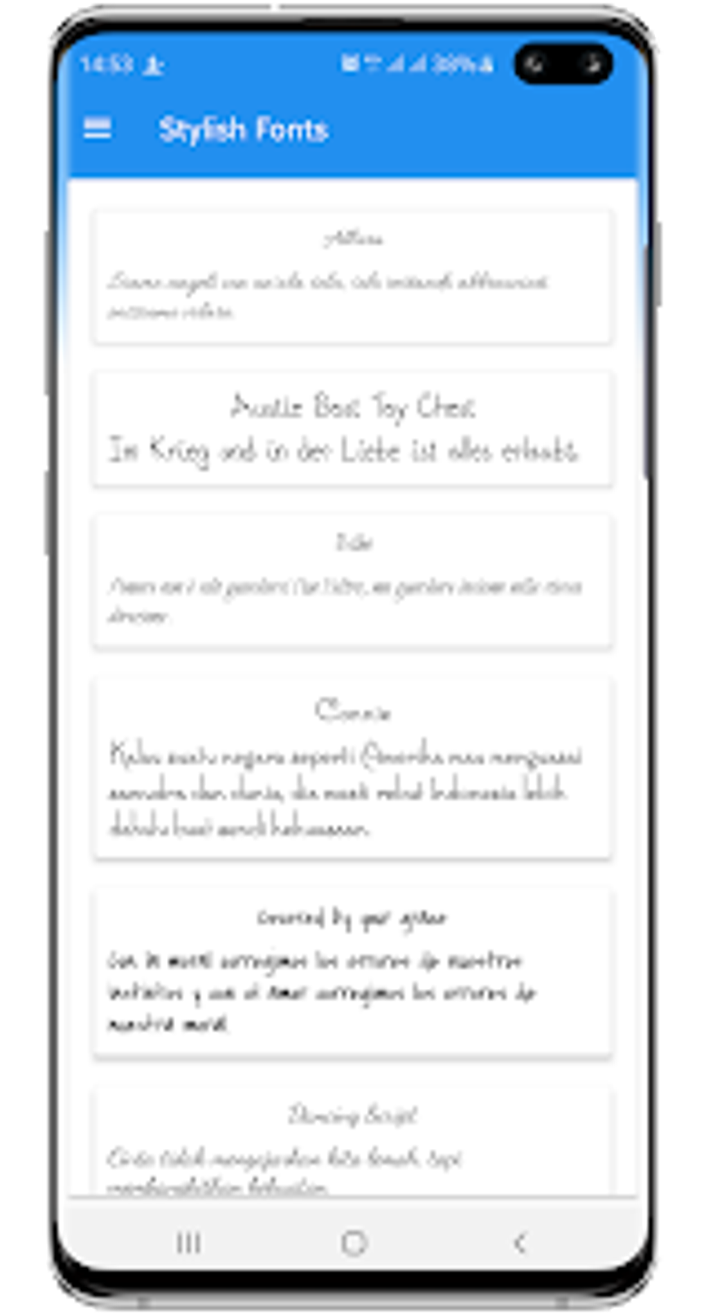 Stylish Fonts for Huawei Phone para Android - Descargar