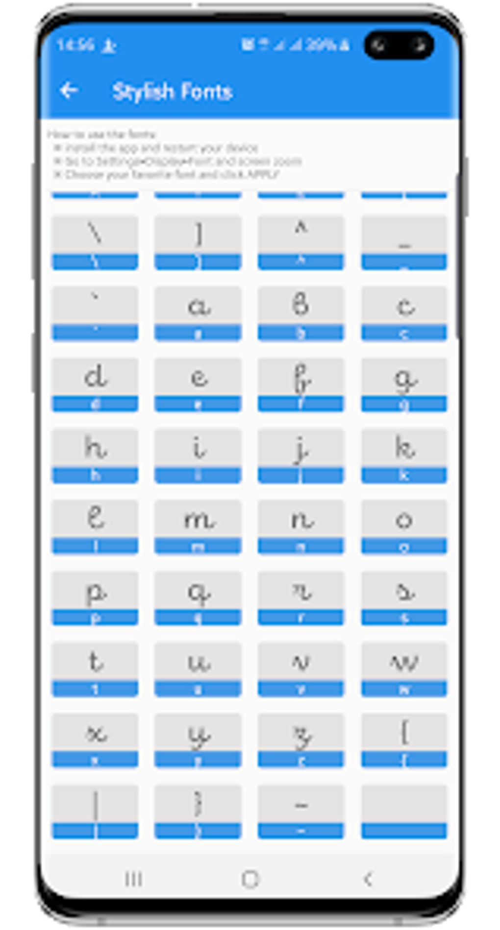 Stylish Fonts for Huawei Phone for Android - Download