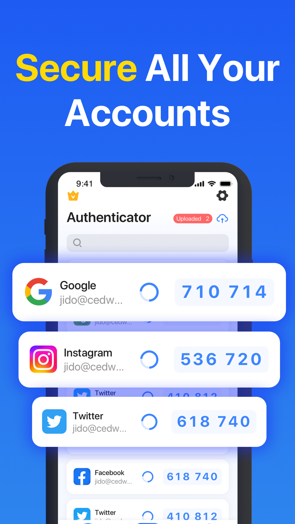 Authenticator App pour iPhone - Télécharger