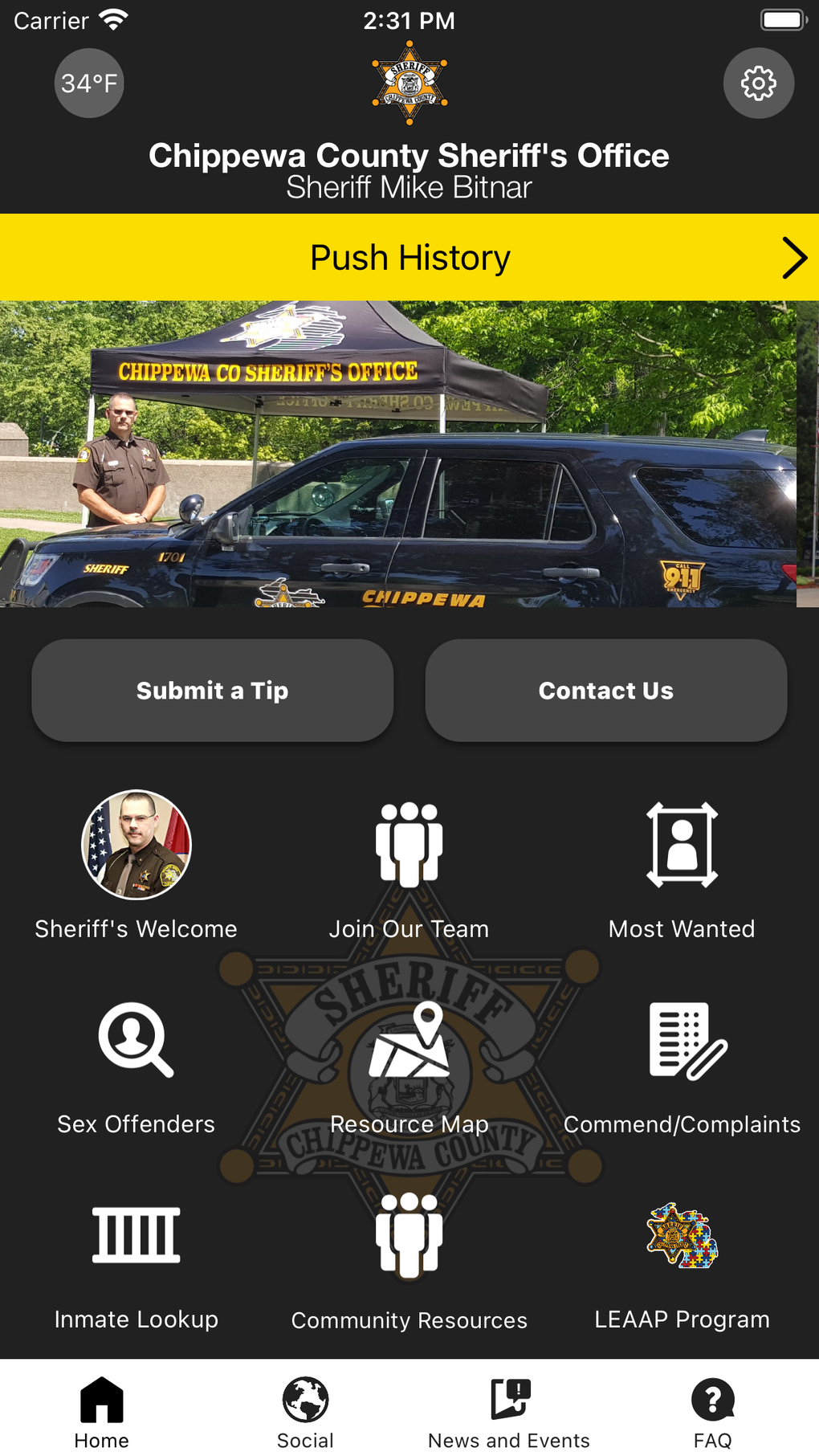 Chippewa County Sheriff for iPhone - Download