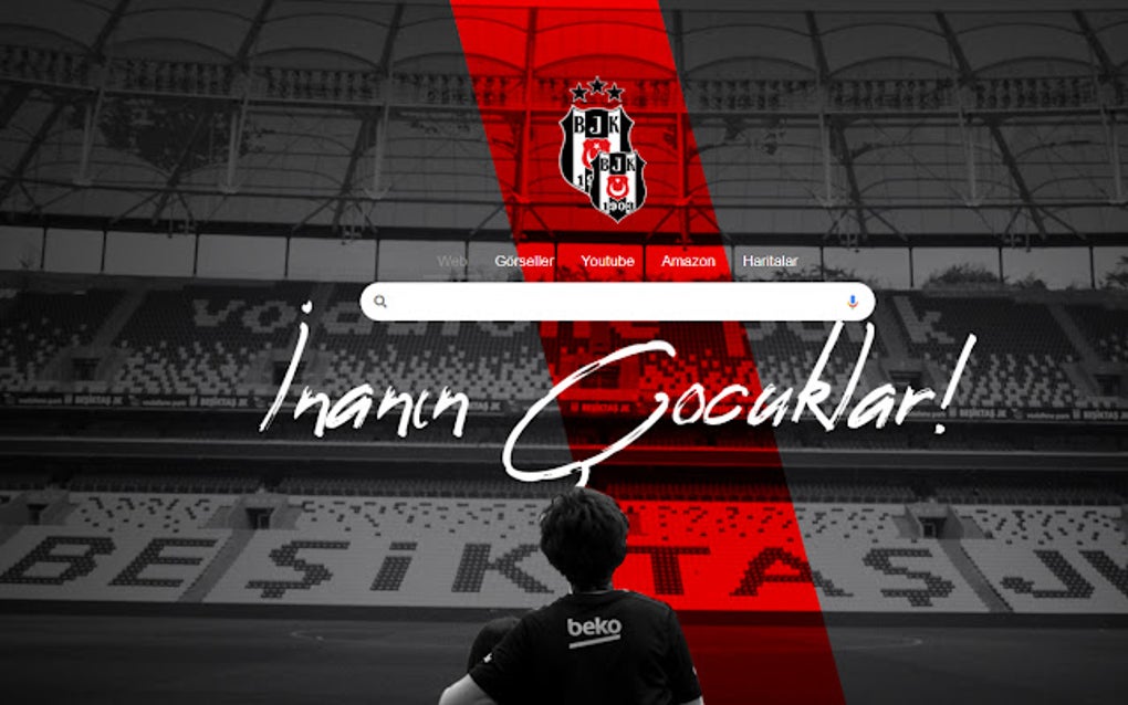 Beşiktaş JK Anasayfa BJK Newtab for Google Chrome - Extension Download