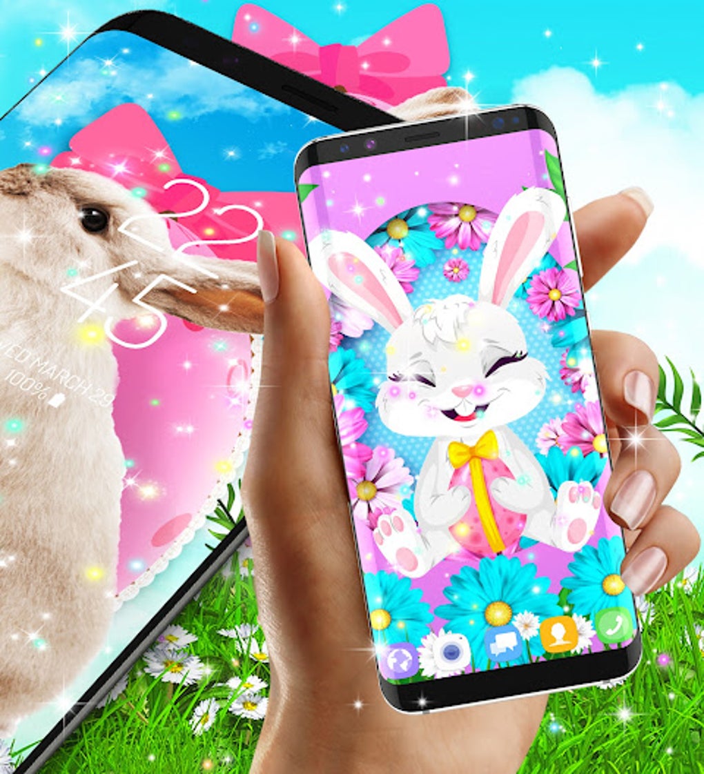 Cute bunny live wallpaper APK for Android - Download