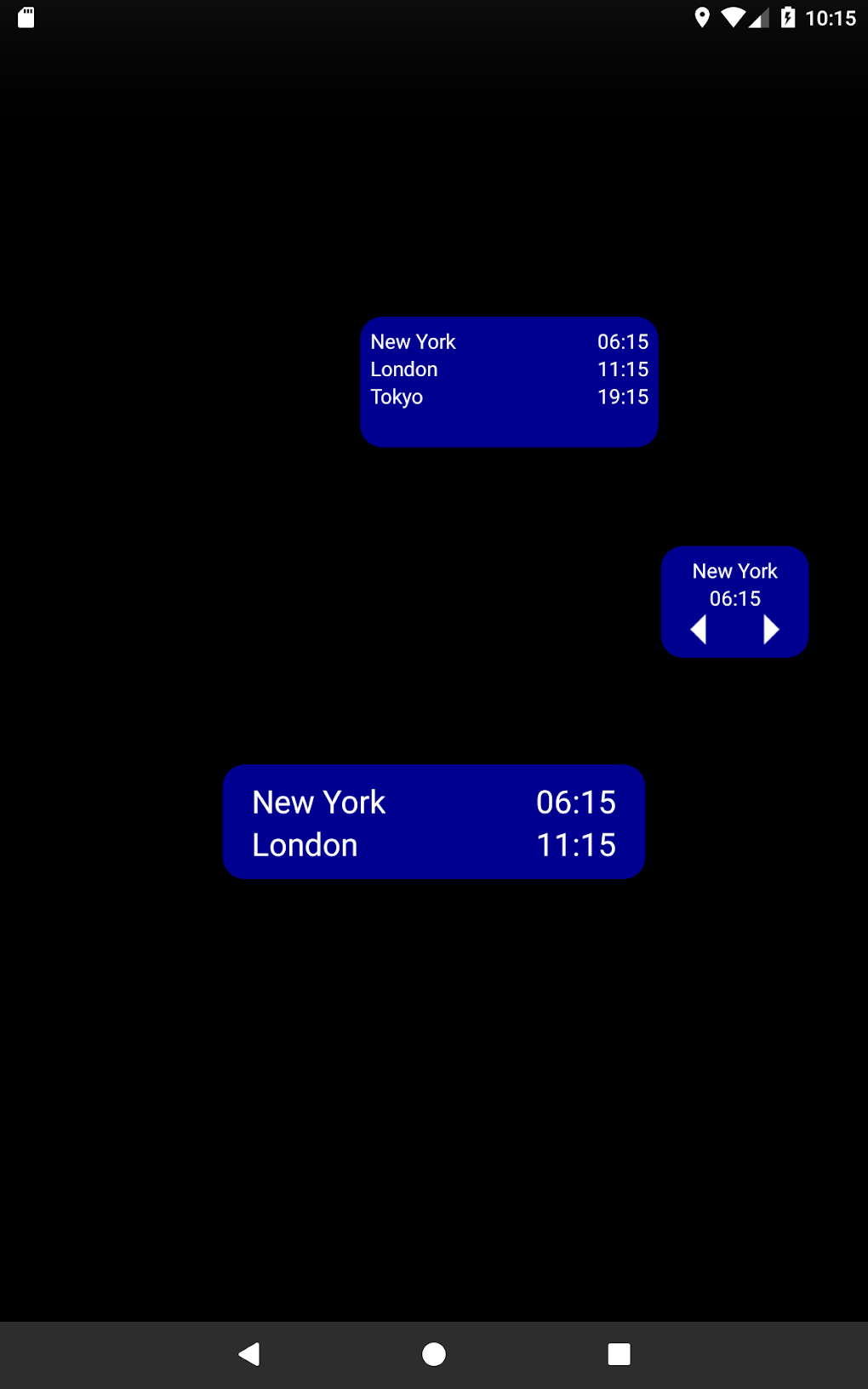World Clock Widget for Android - Download