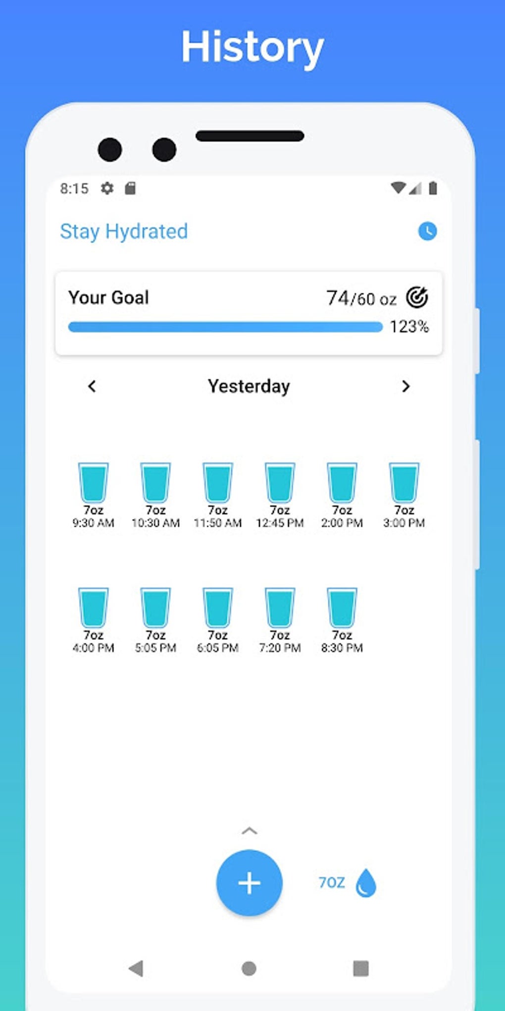Stay Hydrated: Water Tracker APK for Android - Download