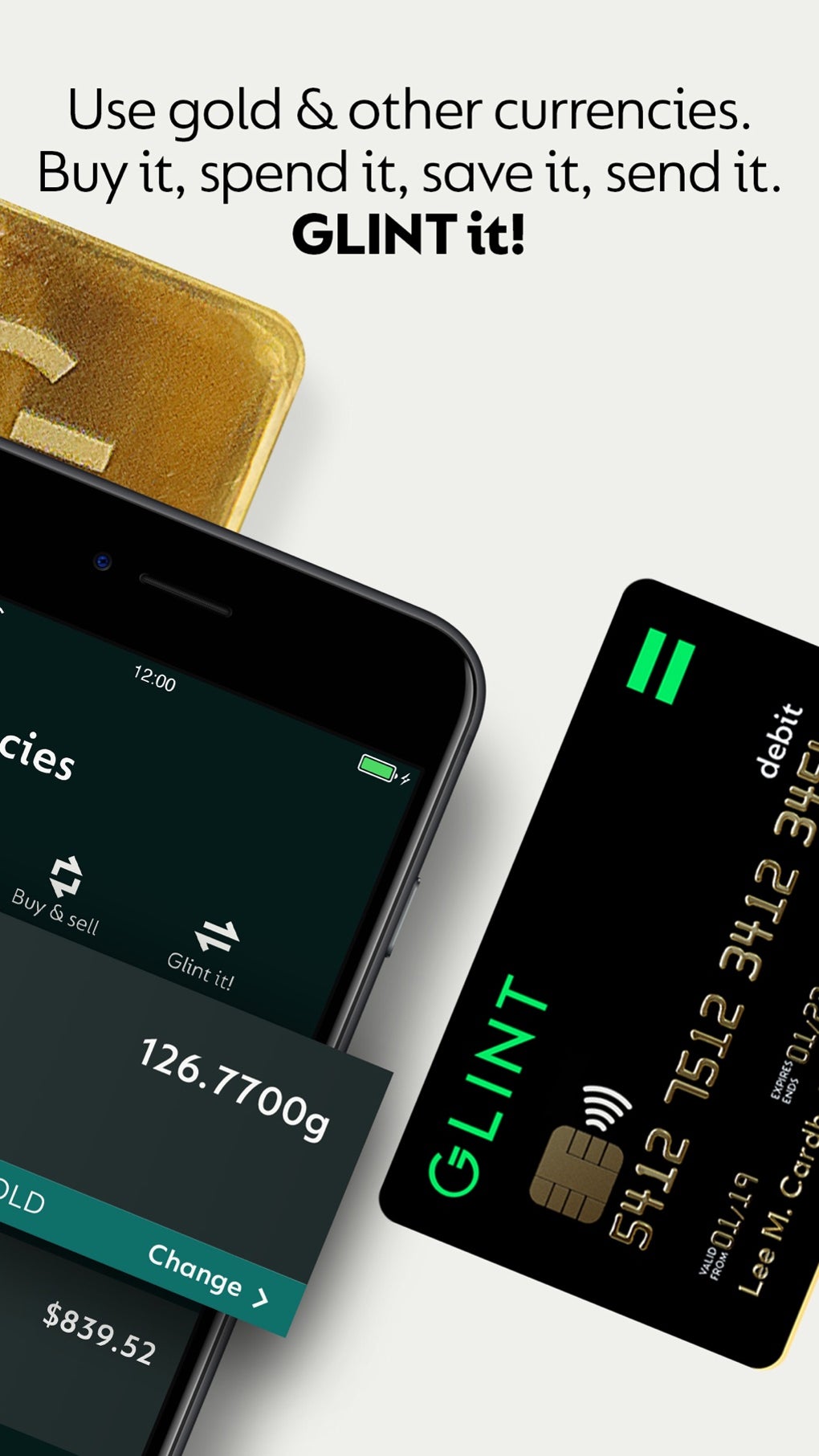 Glint: Global Gold Currency for iPhone - Download