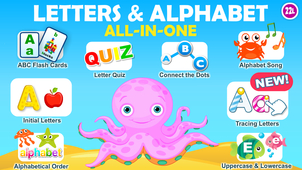 Letter Quiz Preschool Alphabet Letters Learning สำหรับ iPhone - ดาวน์โหลด Letter Quiz Preschool Alphabet Letters Learning สำหรับ iPhone - ดาวน์โหลด