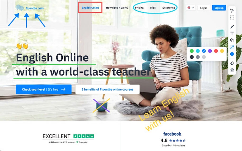 Fluentbe Annotation Tool for Google Chrome - Extension Download