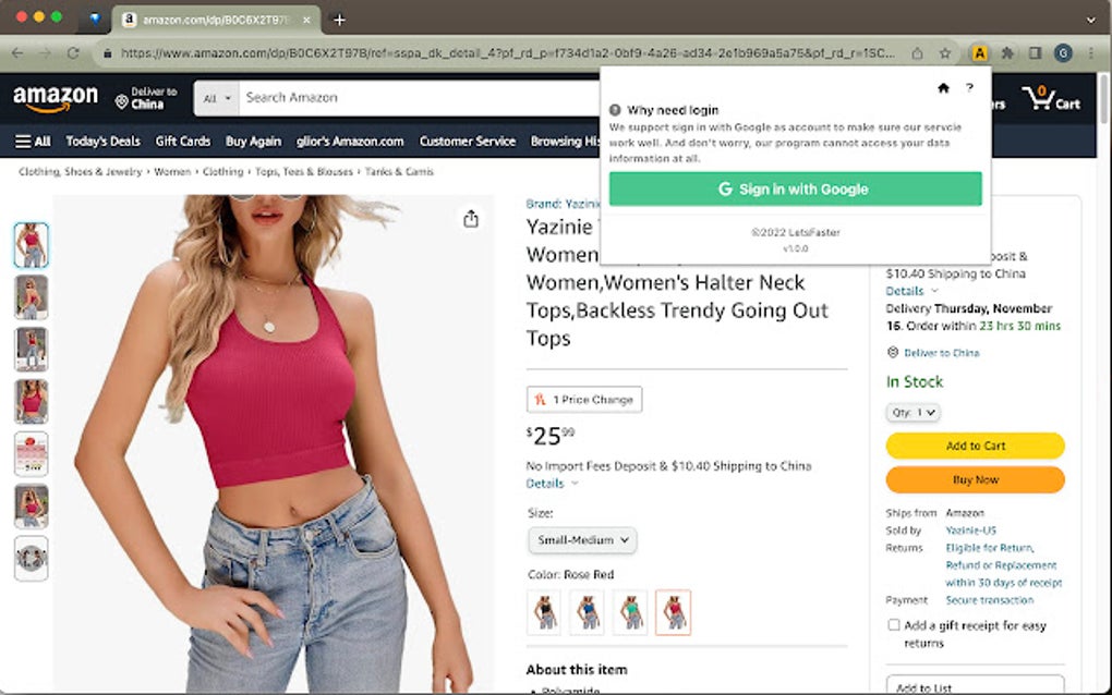 Amazon Image Downloader per Google Chrome - Estensione Download
