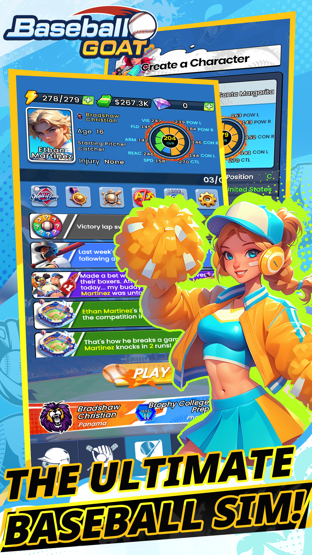 Baseball GOAT para iPhone - Descargar