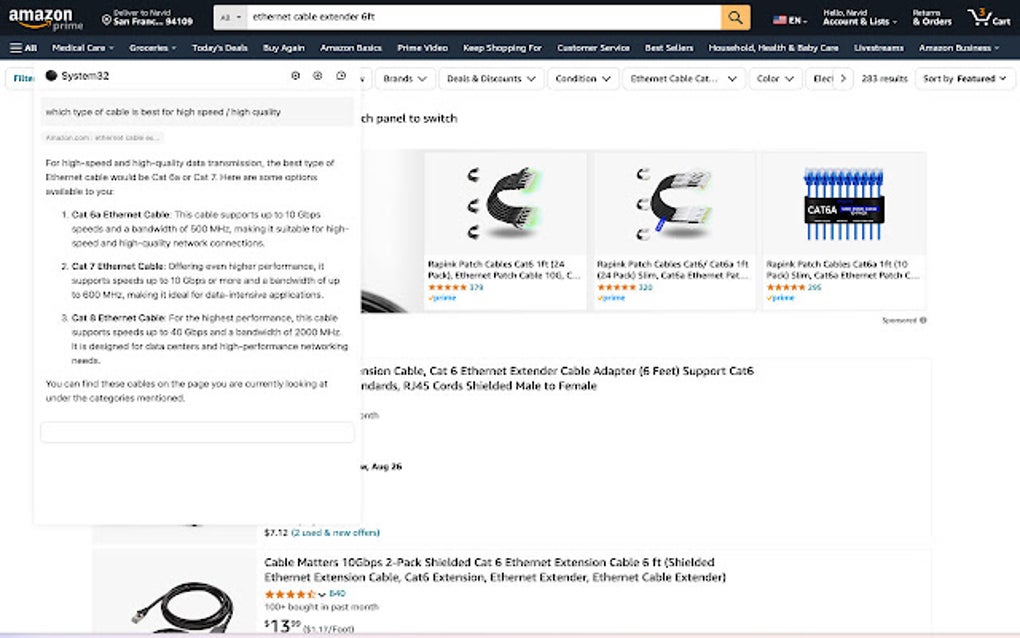 System 32 pour Google Chrome - Extension Télécharger