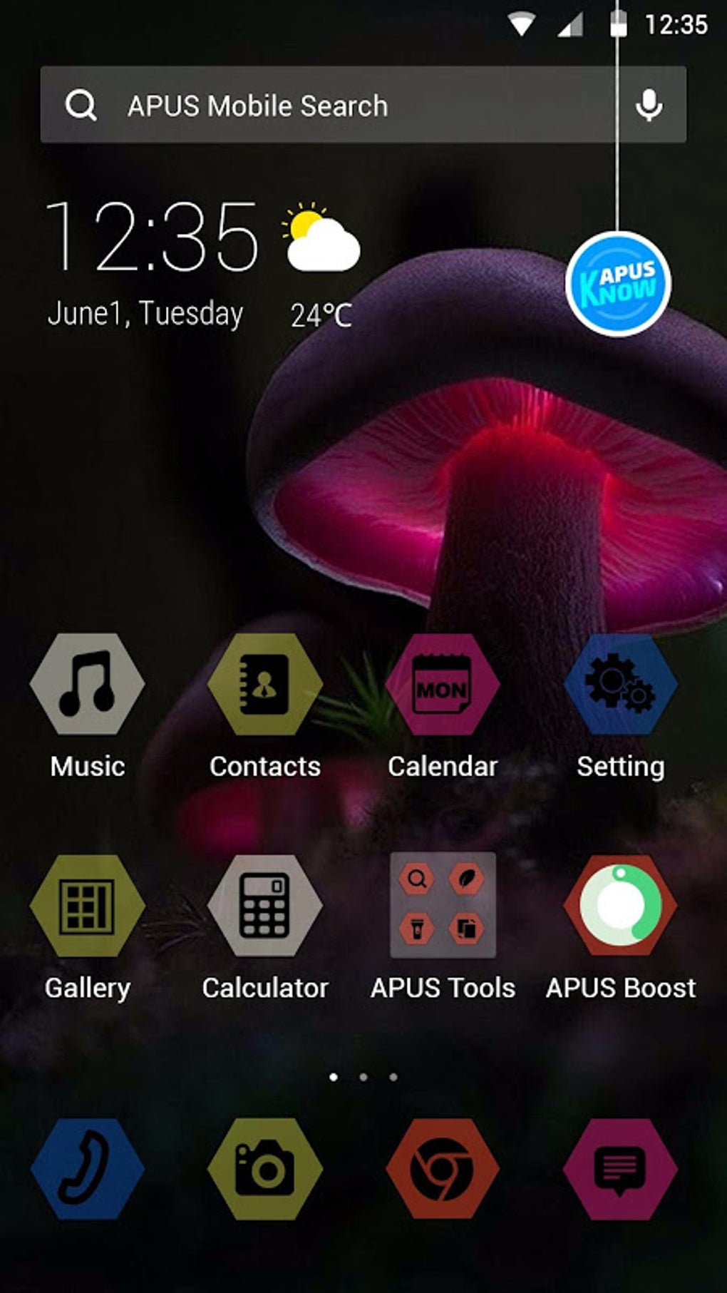 Mushrooms-APUS Launcher theme APK for Android - Download