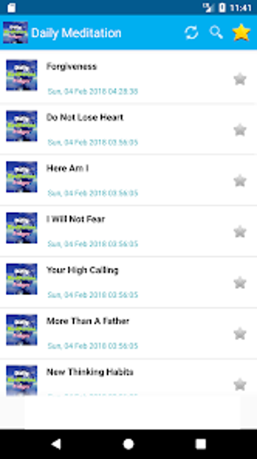 Daily Meditation and Prayer for Android - Download