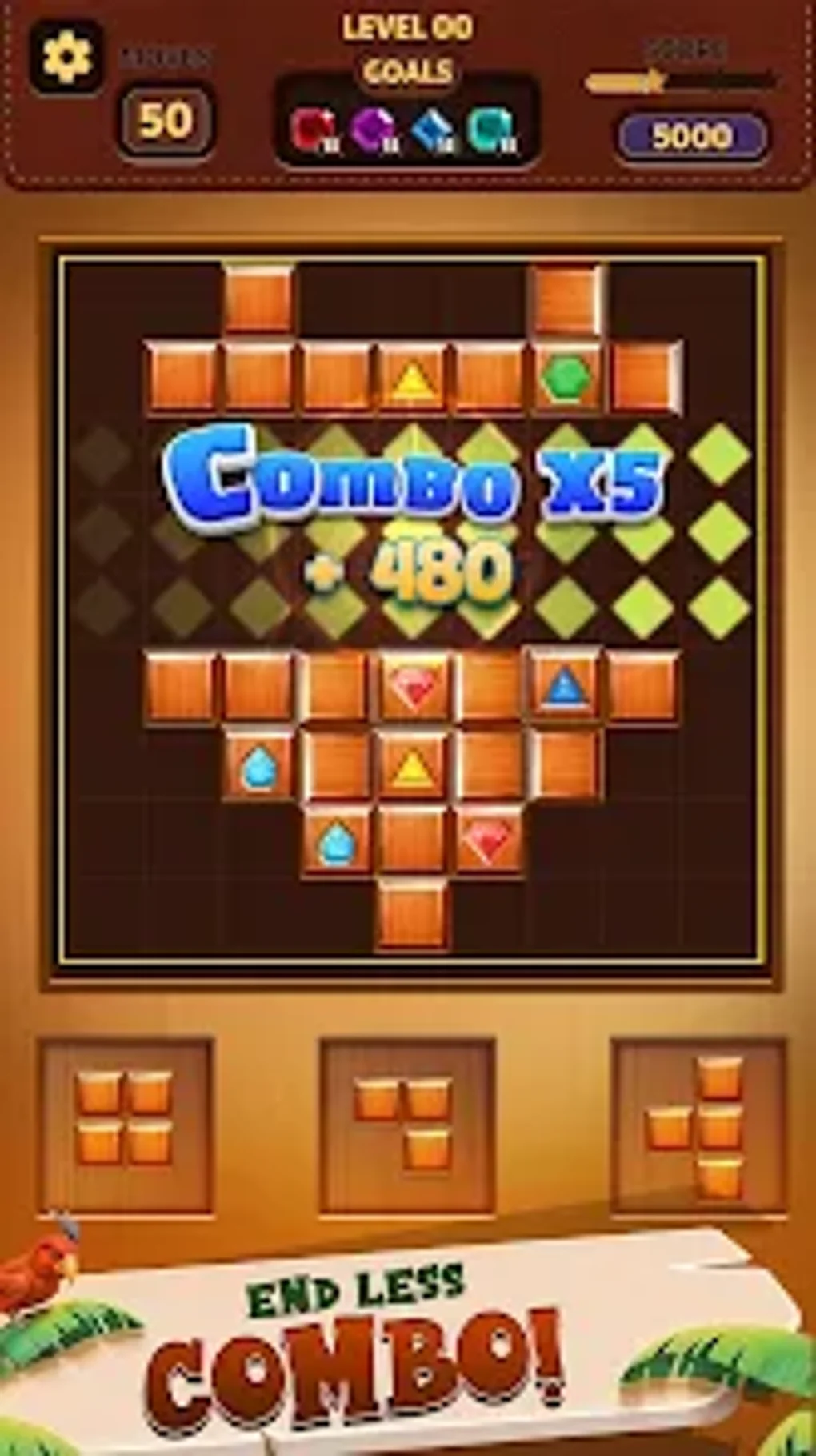 Block Woody Puzzle Games per Android - Download