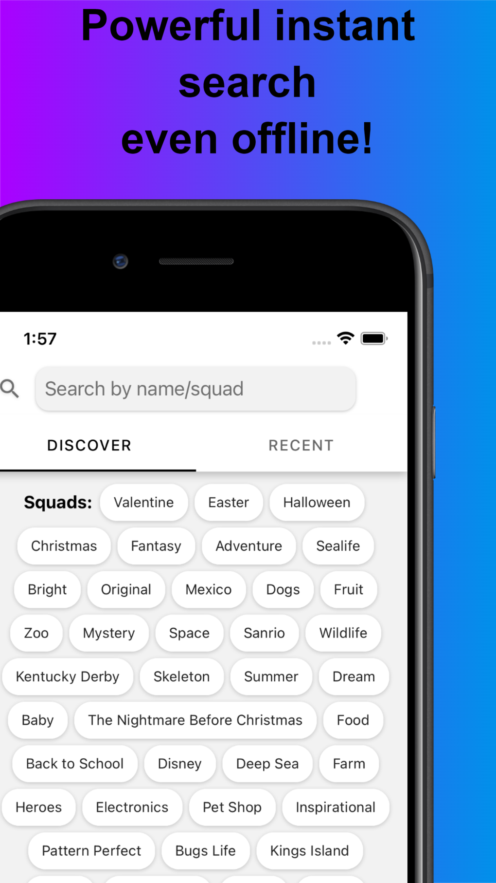SquadApp - Collection Database for iPhone - Download