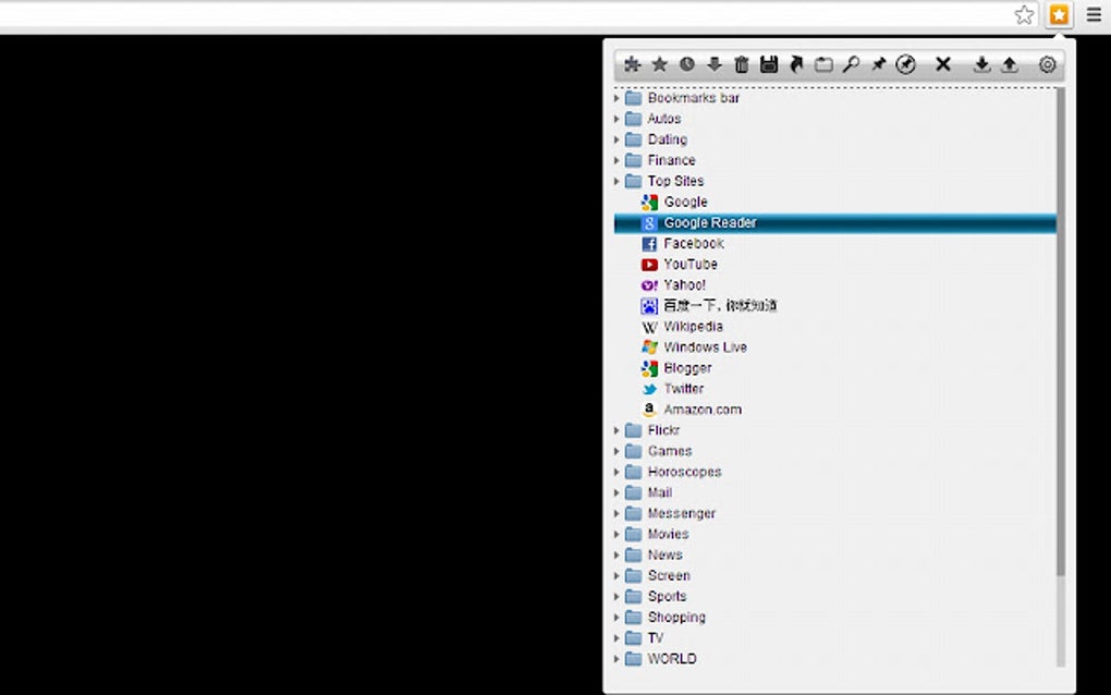 Simple Bookmarks für Google Chrome - Erweiterung Download