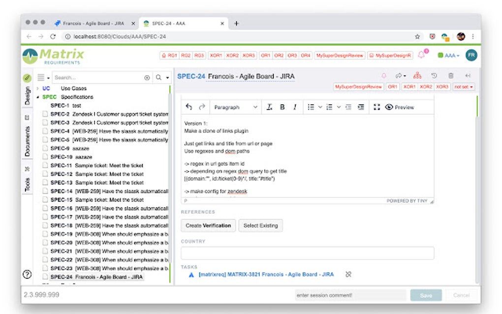 MatrixReq Extension for Google Chrome - Extension Download