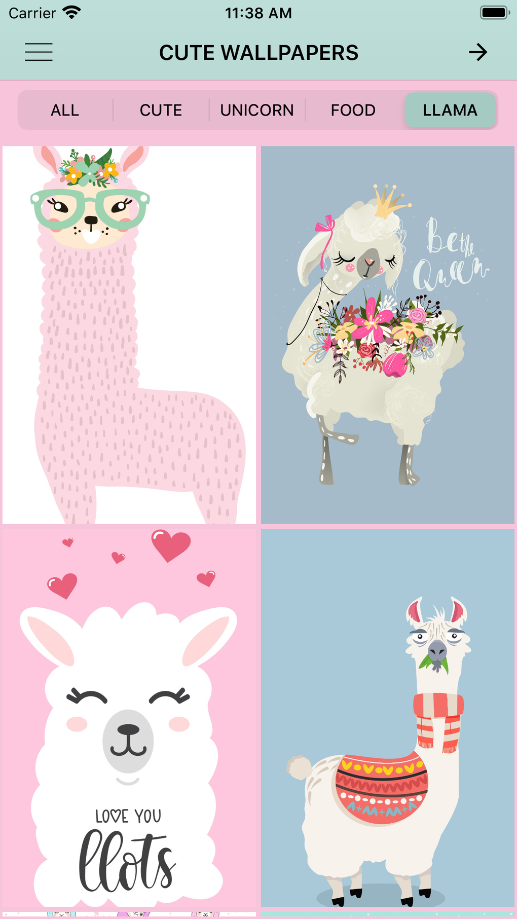 Cute Wallpapers Background para iPhone - Descargar
