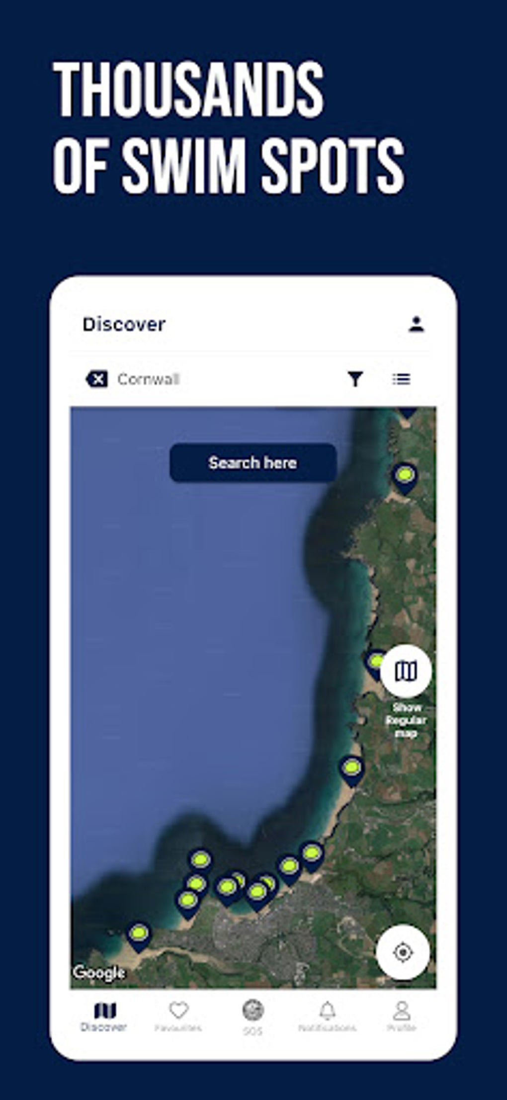Android 용 Wild - Open Water Swimming - 다운로드