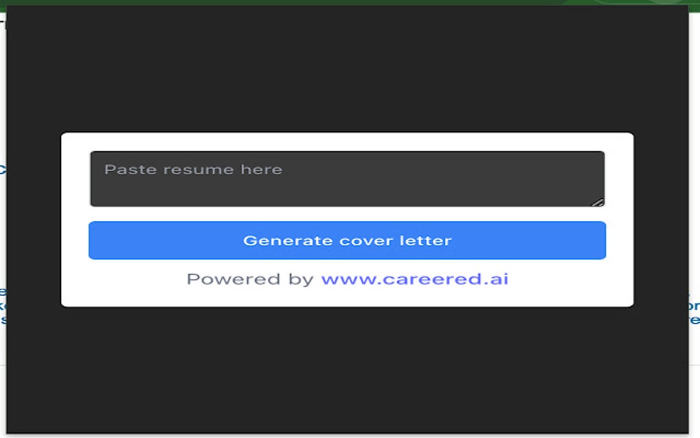 AI Cover letter Generator para Google Chrome - Extensión Descargar