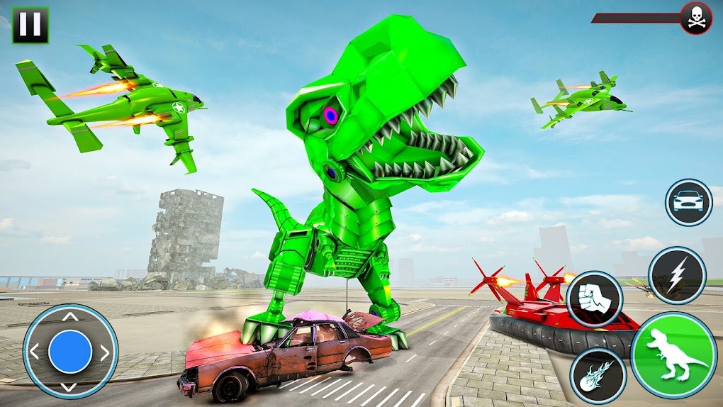 Dino Robot Games: Flying Robot for Android - Download