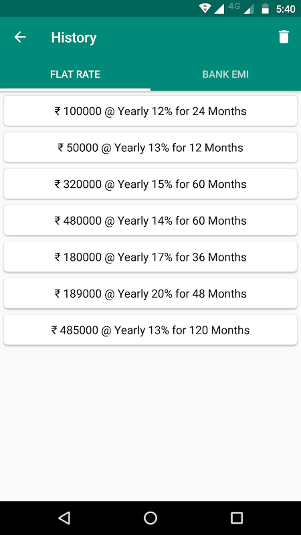 EMI Calculator - Bank EMI, Flat Rate EMI APK for Android - Download EMI Calculator - Bank EMI, Flat Rate EMI APK for Android - Download