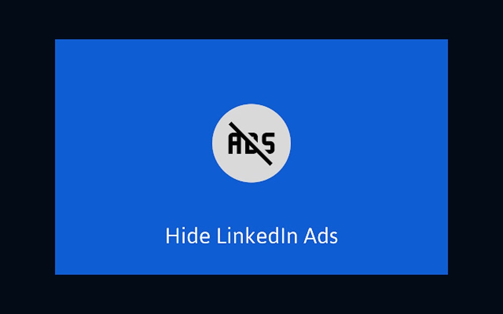 Hide LinkedIn Ads para Google Chrome - Extensão Download