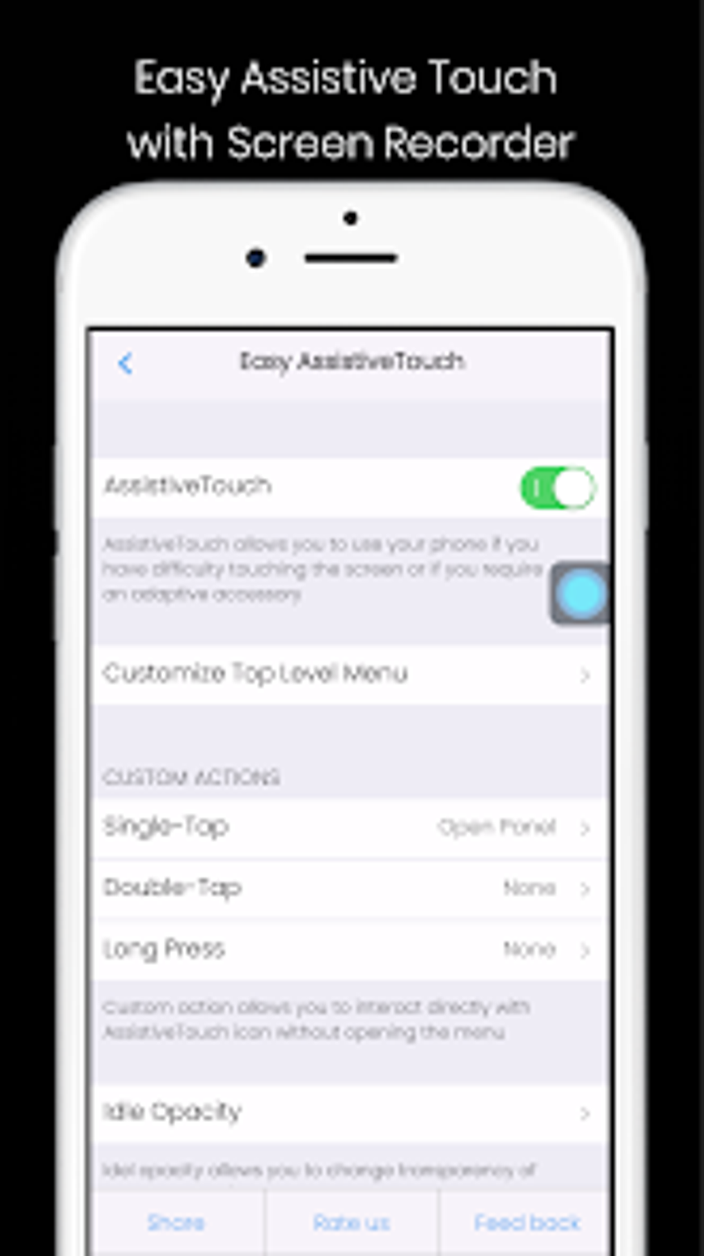 Easy AssistiveTouch Screen Rec para Android - Descargar