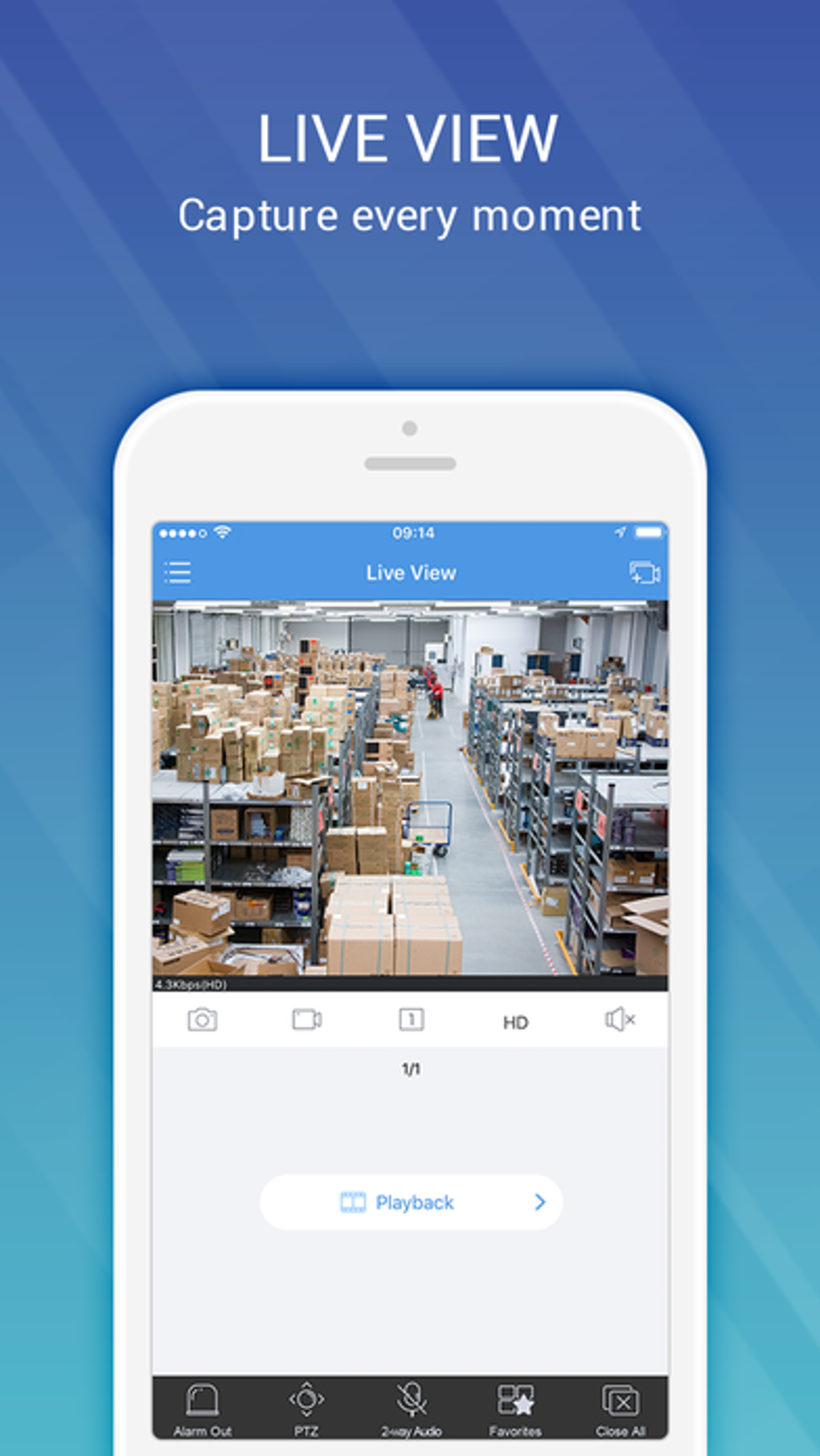 EZView - Video Surveillance for iPhone - Download