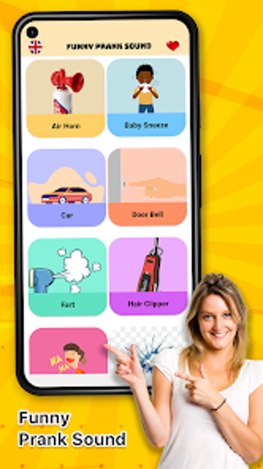 Prank sounds pour Android - Télécharger