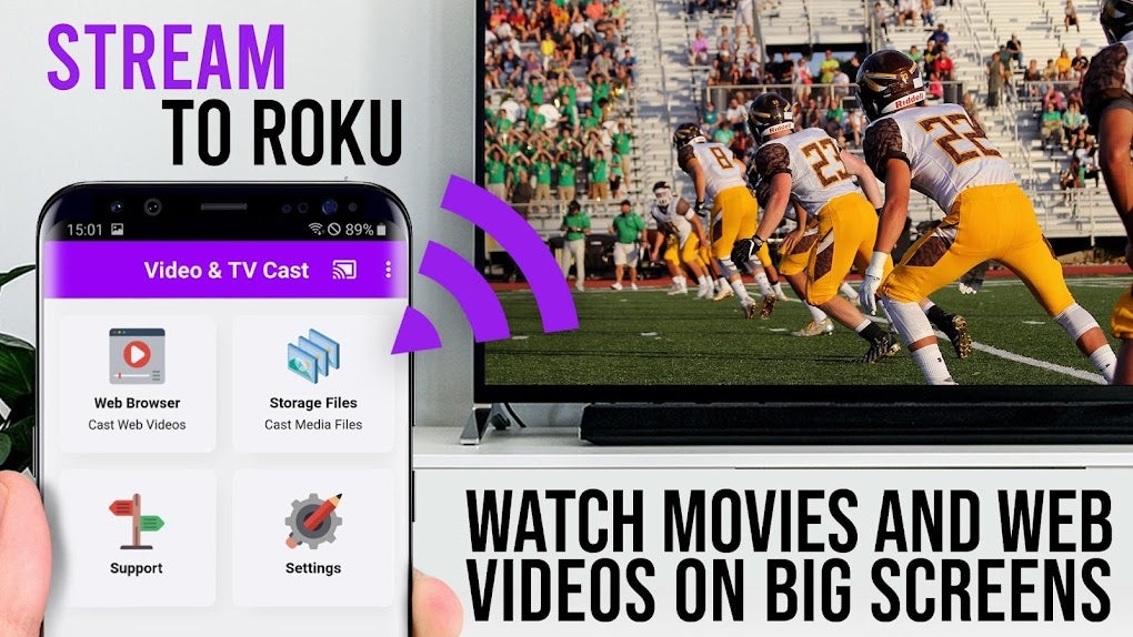 TV Cast Pro for Roku: Remote Movie Stream App para Android - Descargar
