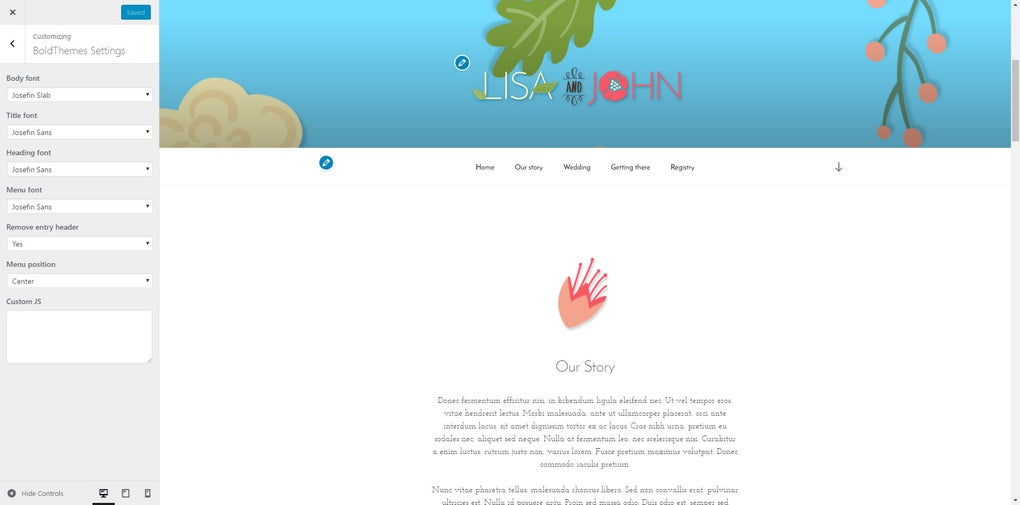 Customize Twenty Seventeen para WordPress - Descargar