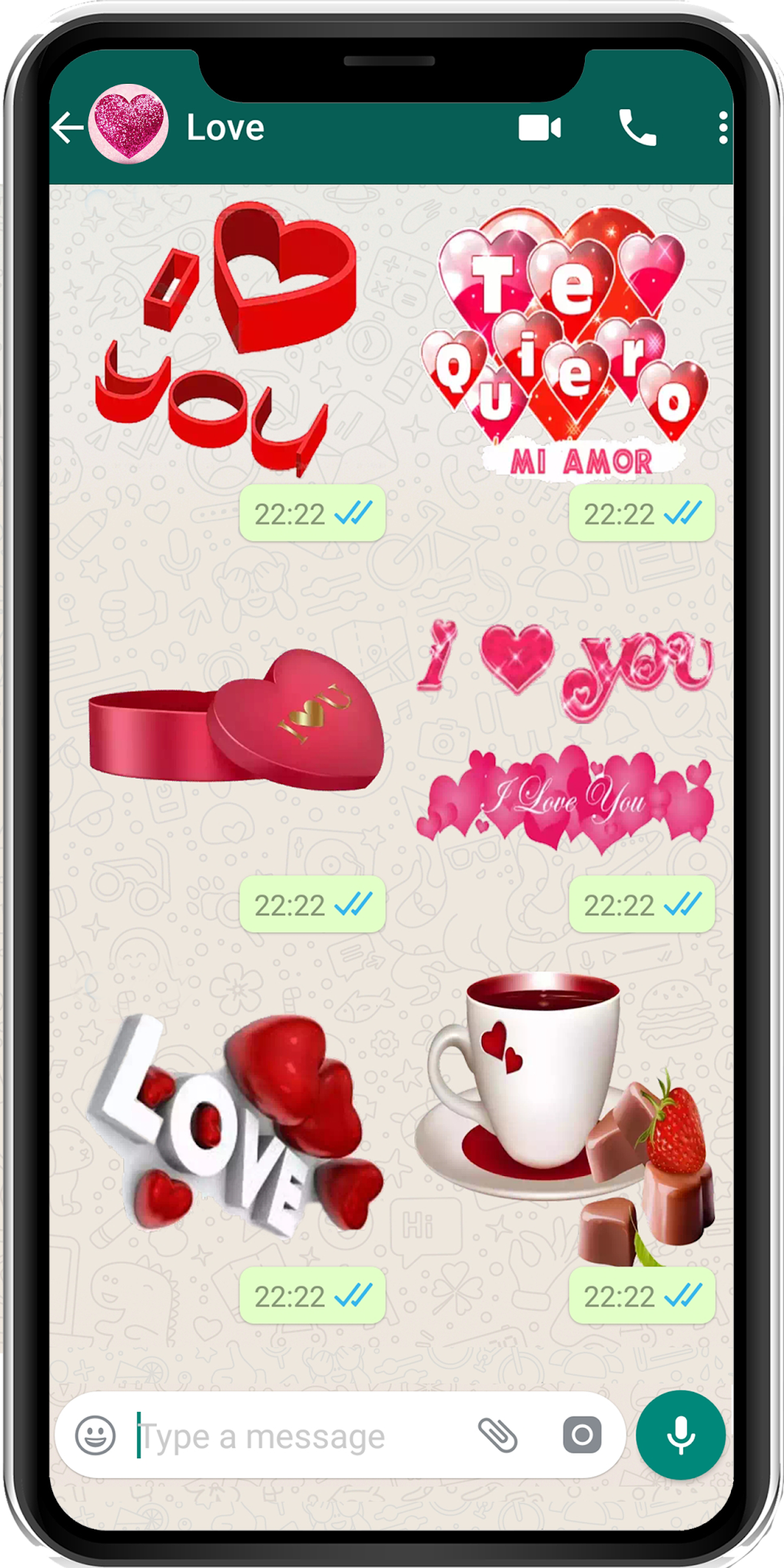 WAStickerApps love stickers and romantic stickers for Android - Download