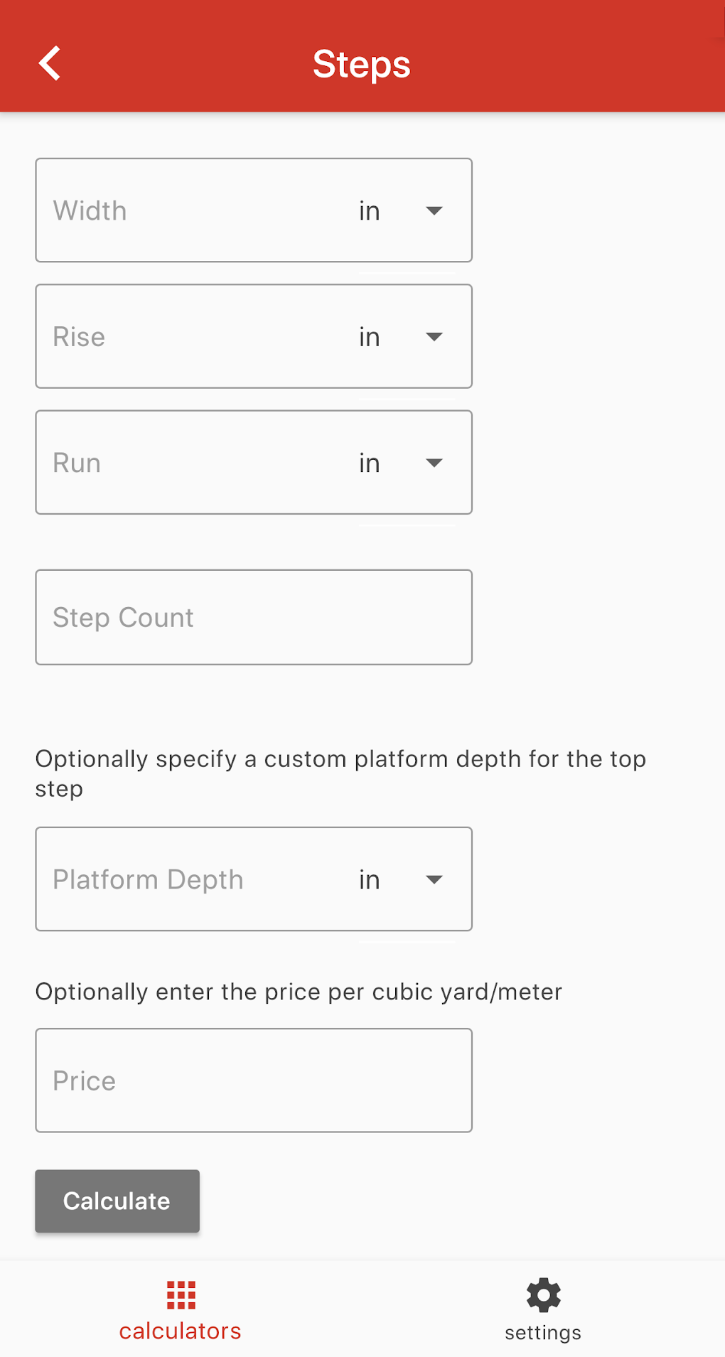 Concrete Calculator for Android - Download
