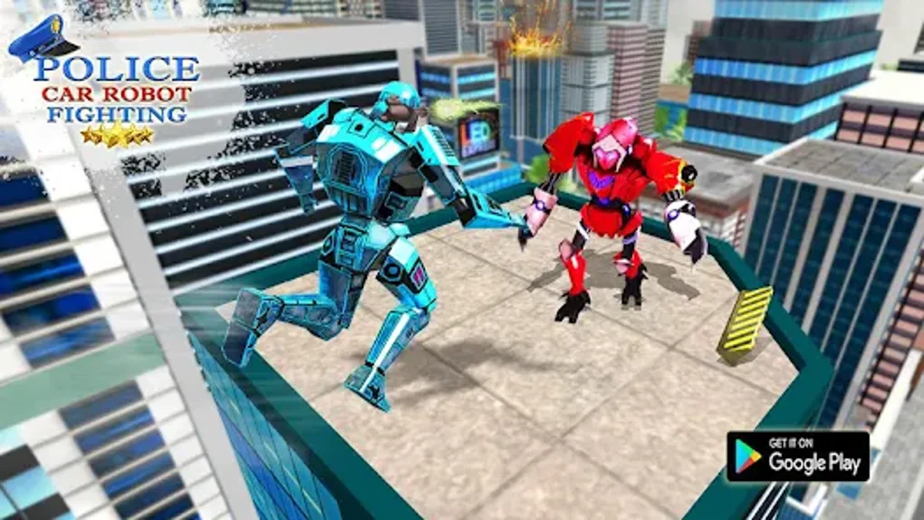 Transformer Robot Cop Shooting para Android - Descargar