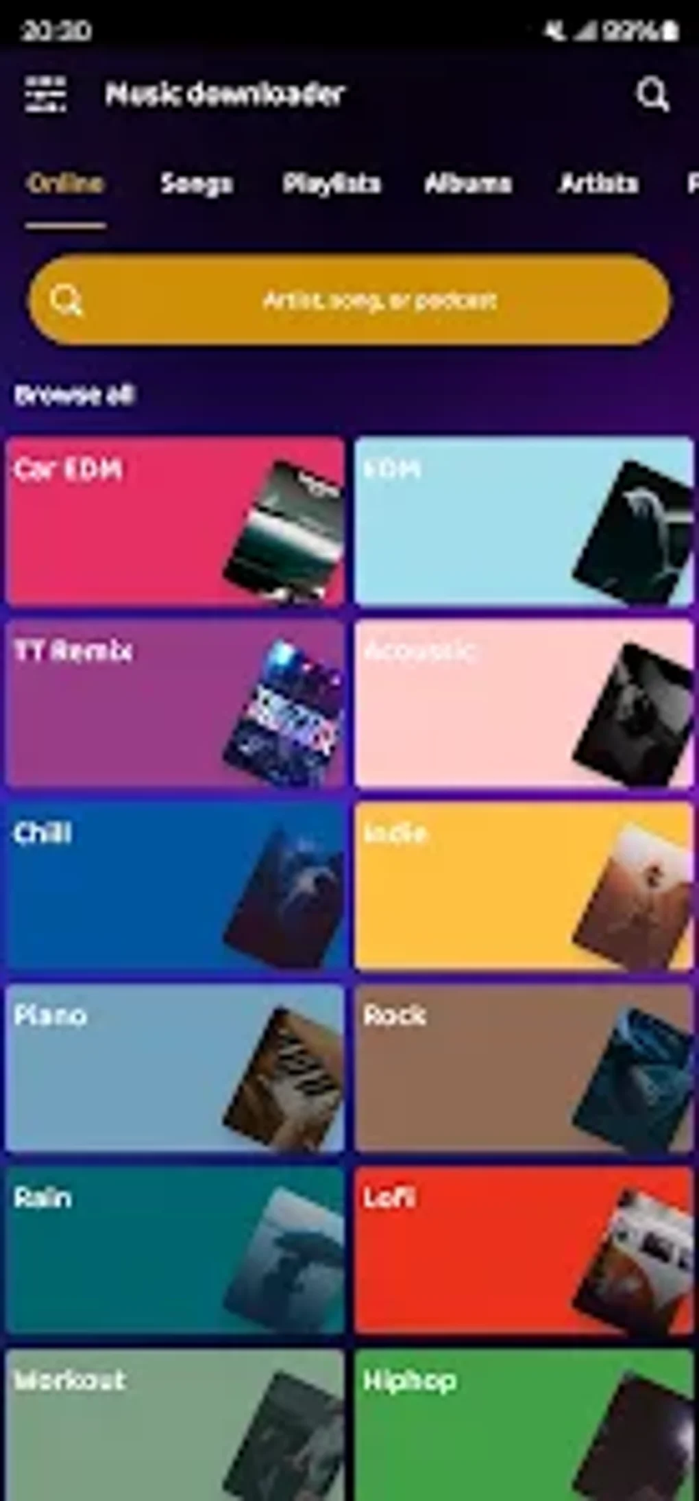 SnapMusic Music Downloader para Android - Descargar