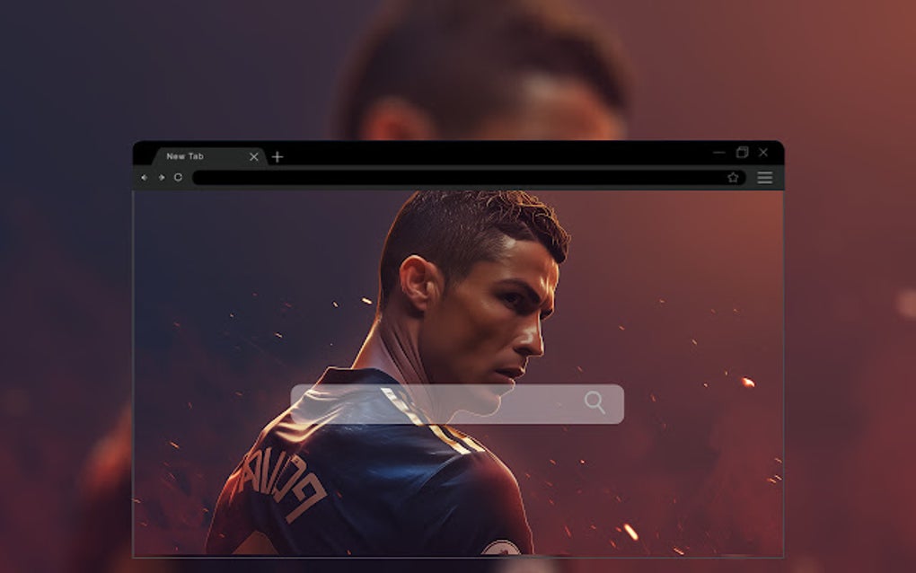 Cristiano Ronaldo Clean Wallpaper for Google Chrome - Extension Download