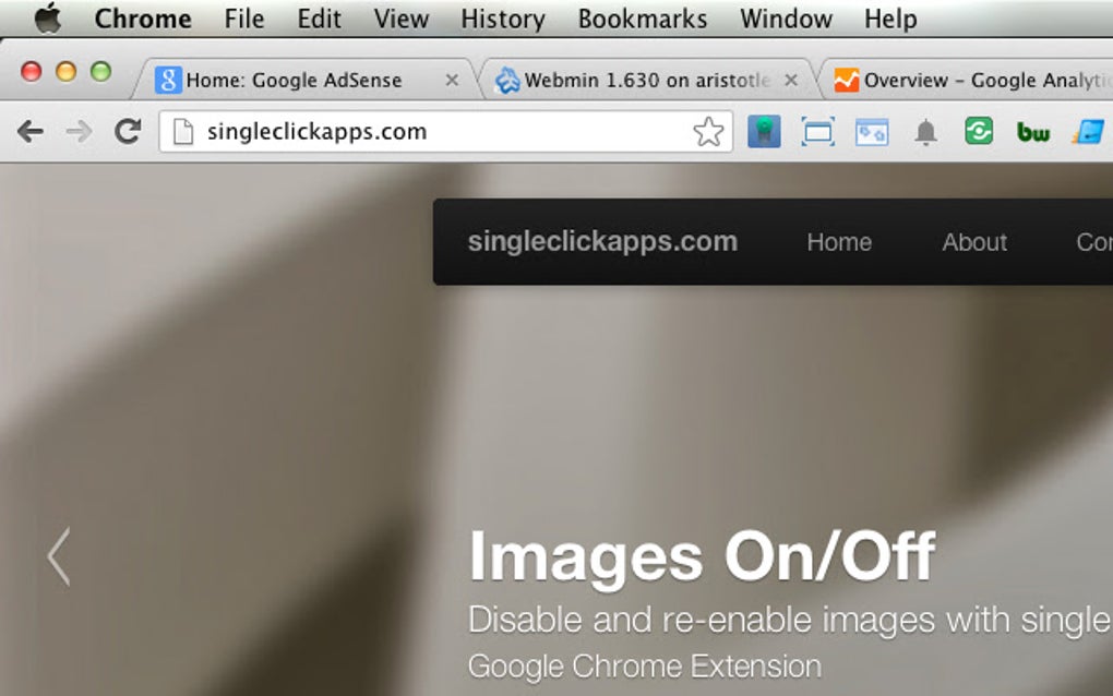 Images ON/OFF for Google Chrome - Extension Download