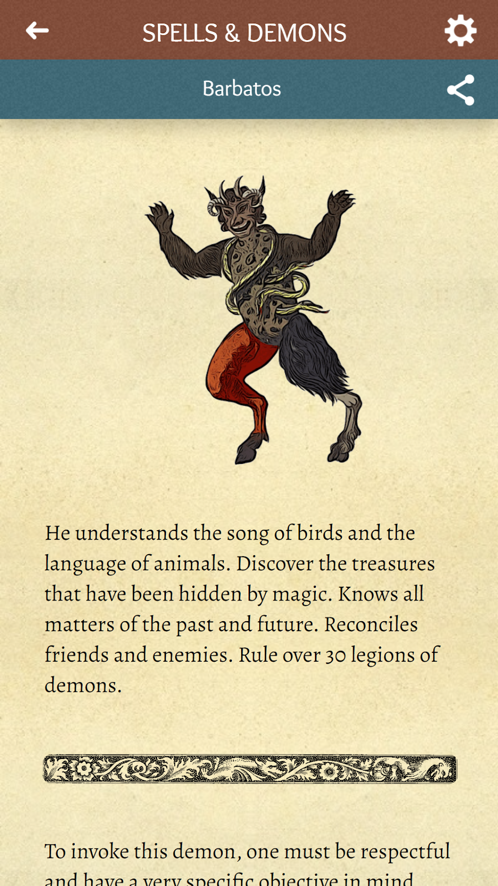 Spells and Demons for Android - Download