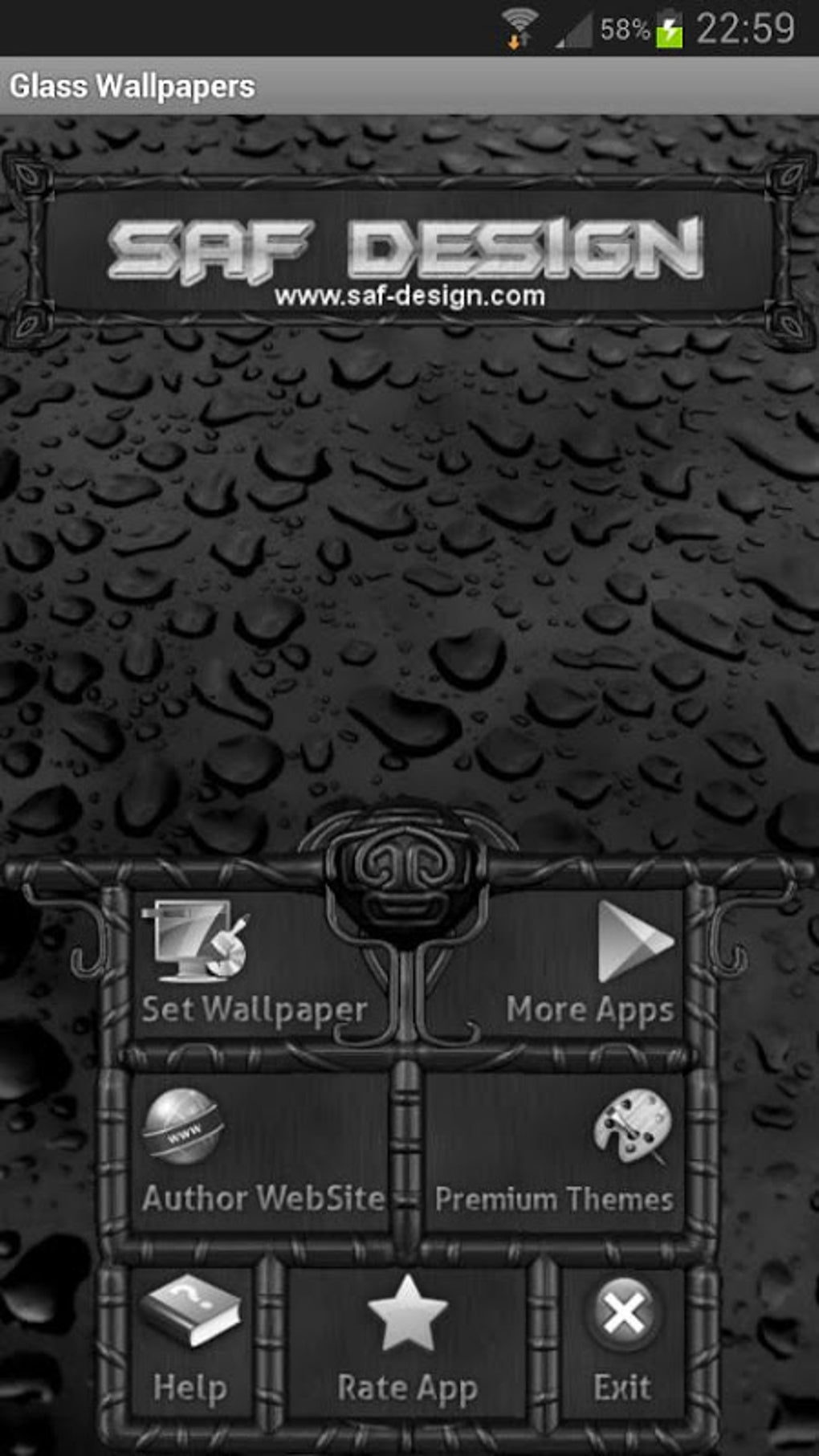 GLASS GO Launcher EX Theme APK para Android - Descargar