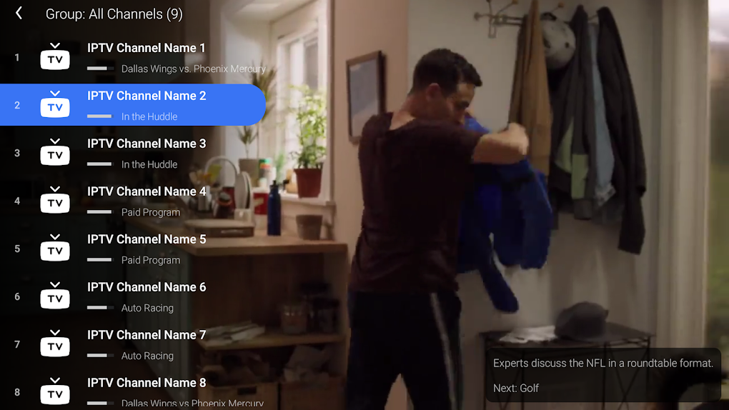 iMPlayer IPTV Player for Android - Download